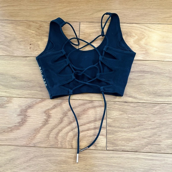 Bo and Tee | Tops | Bo And Tee Full Focus Open Back Plunge Neck Sports ...